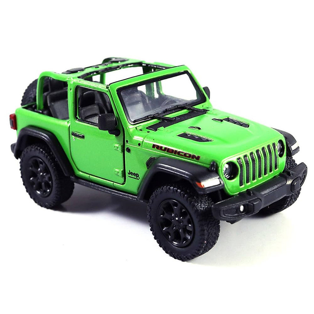 KINSMART 2018 Jeep Wrangler 1:34 Scale Die Cast Model 4 Set