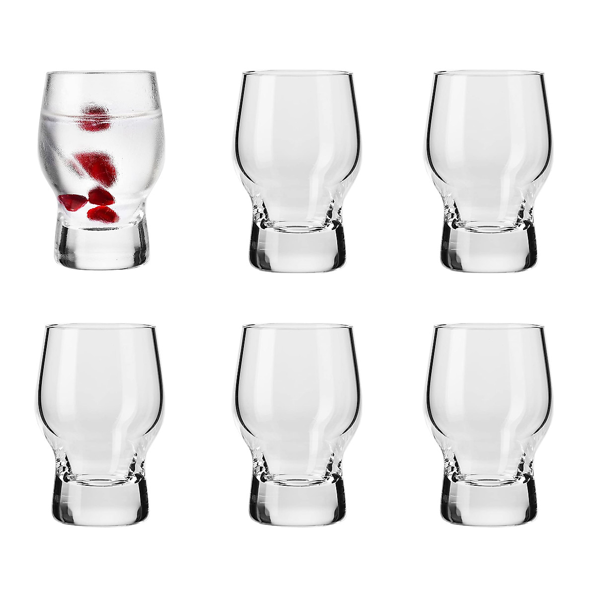 Barski Shot Glass - Liquor Glasse - Set of 6 Glasses - Crystal Glass - 1.7 Oz. - Use it for - Liquor - Whiskey - Vodka - Cordial -Very Durable
