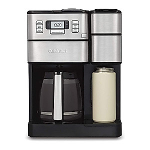 Cuisinart SS-GB1 2 IN 1 Coffee Center Grind and Brew Single Serve K Cups Bundle with 12-Count Colombian Roast Single Serve K-Cup and Tumbler Bundle (3 Items)