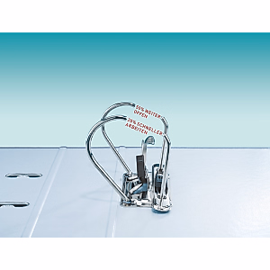 Leitz 180° A4 Board Lever Arch File 80mm Red - Pack of 3