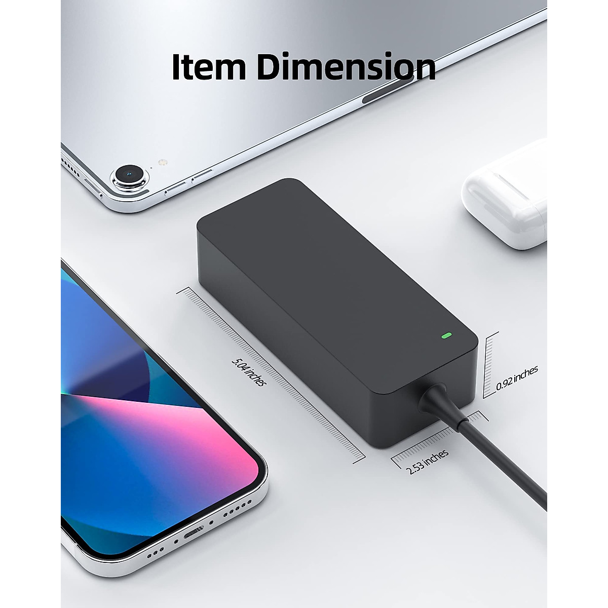 Superer AC Charger Fit for Sony LCD TV KDL-40W650D Power Supply Adapter Cord