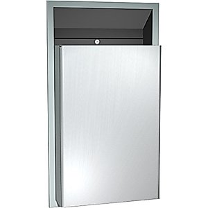 ASI 0458 Semi-Recessed Waste Receptacle
