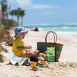 60 Refill Potty Bags: Absorbent, Disposable Potty Liners Compatible with OXO Tot 2-in-1 Go Potty | Strong, Leak-Proof Bags Work with Most Travel Potties, Potty Chairs, Potty Seats & Portable Toilets