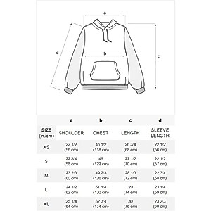 Vamtac Men’s Novelty Graphic Hoodies Cartoon Y2k Streetwear Hooded Sweatshirt Pullover Hip Hop Overisized Hoodie Unisex