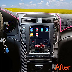 ROADYAKO 10.4Inch Android 10.0 Car GPS Navigation for Acura TL 2004 2005 2006 2007 2008 Auto Stereo Head Unit Radio Center Multimedia WiFi RDS 4G WiFi SWC Audio