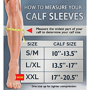 NEWZILL Compression Calf Sleeves (20-30mmHg) for Men & Women - Perfect Option to Our Compression Socks - for Running, Shin Splint, Medical, Travel, Nursing, Cycling (L/XL, Solid Pink)