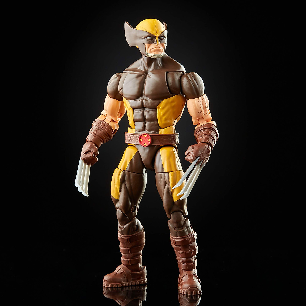 Marvel Hasbro Legends Series X-Men 6-inch Collectible Wolverine Action Figure Toy, Premium Detail and Accessory, Ages 4 and Up