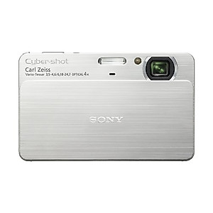 Sony Cybershot DSC-T700 10MP Digital Camera with 4x Optical Zoom with Super Steady Shot Image Stabilization (Silver)