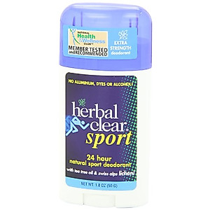 Herbal Clear Sport Deodorant Stick 1.80 Ounces