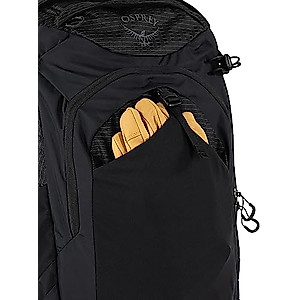 Osprey Manta 34L Men's Hiking Backpack with Hydraulics Reservoir, Black