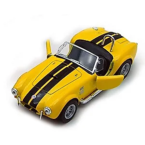 Kinsmart 1965 Shelby Cobra 427 S/C 1:32 Blue (New, NO Box) (Yellow)