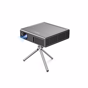 Mini Projector DLP - 5G WiFi Portable Pocket Projector with Tripod 1080P Movie Projector 150 ANSI Lumen, Built-in Android 7.1OS System