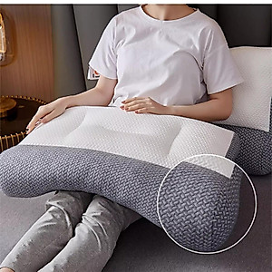 Eedvrko 2023 Cervical Pillow Super Ergonomic Pillow - Protect Your Neck and Spine Pillow for All Sleeping Positions Pillow with a Suitable Height to Reduction Snoring for Dream Deep