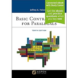 Basic Contract Law for Paralegals [Connected eBook with Study Center] (Aspen Paralegal Series)