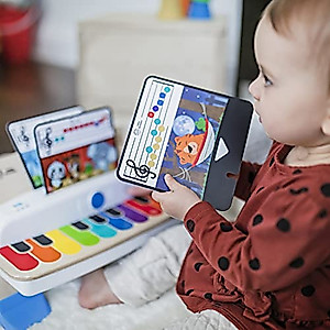 Baby Einstein Together in Tune Piano​ Safe Wireless Wooden Musical Toddler Toy, Magic Touch Collection, Age 12 Months+