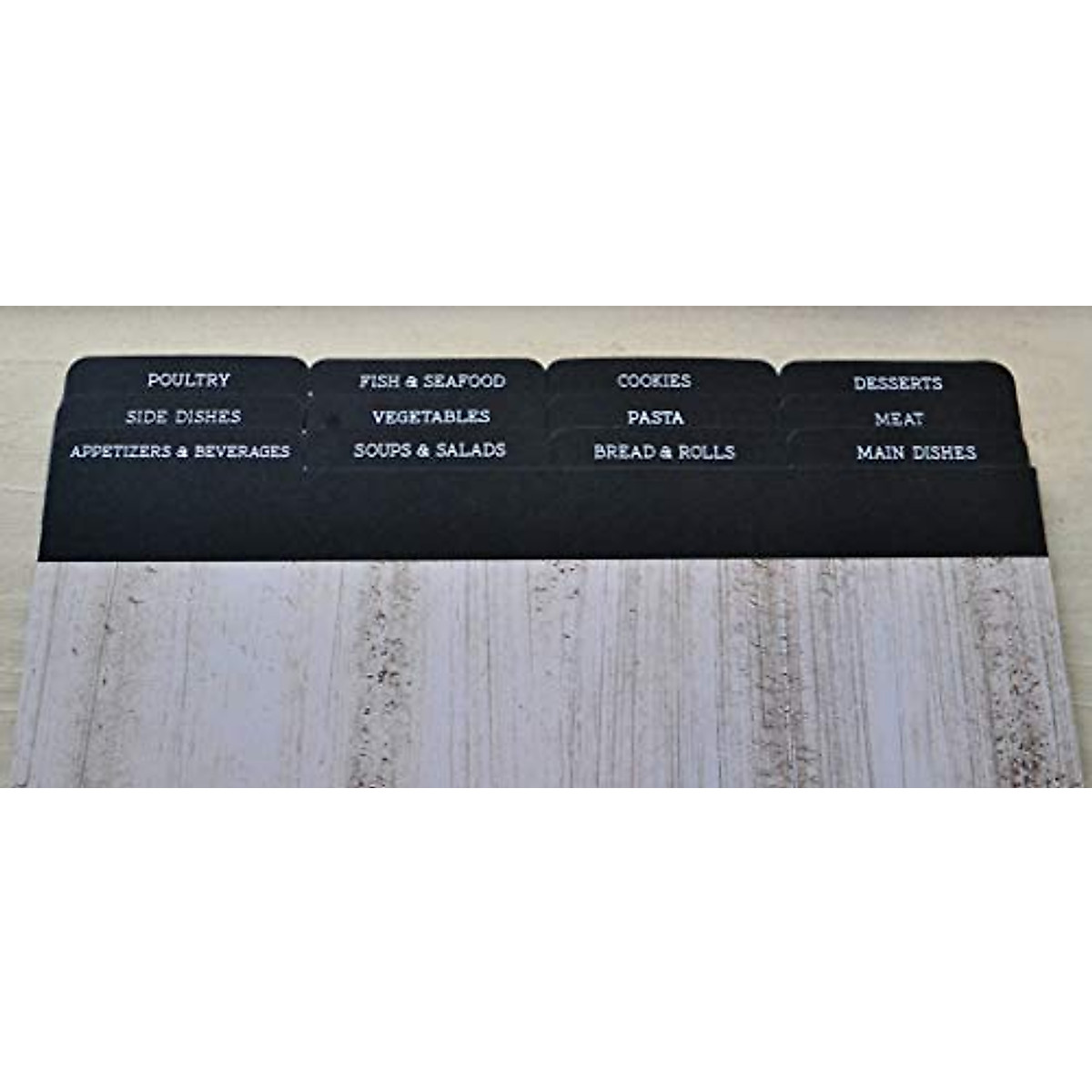 Brownlow Gifts Binder with Plastic Page Protectors and Recipe Cards, 8 x 9-Inch, Vintage Kitchen,70050