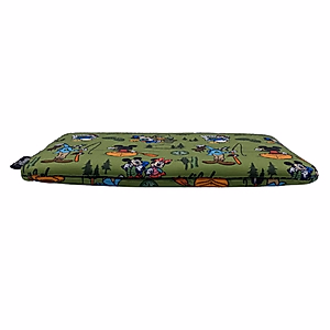 Loungefly Mickey, Minnie, & Friends Camping AOP Nylon Pouch