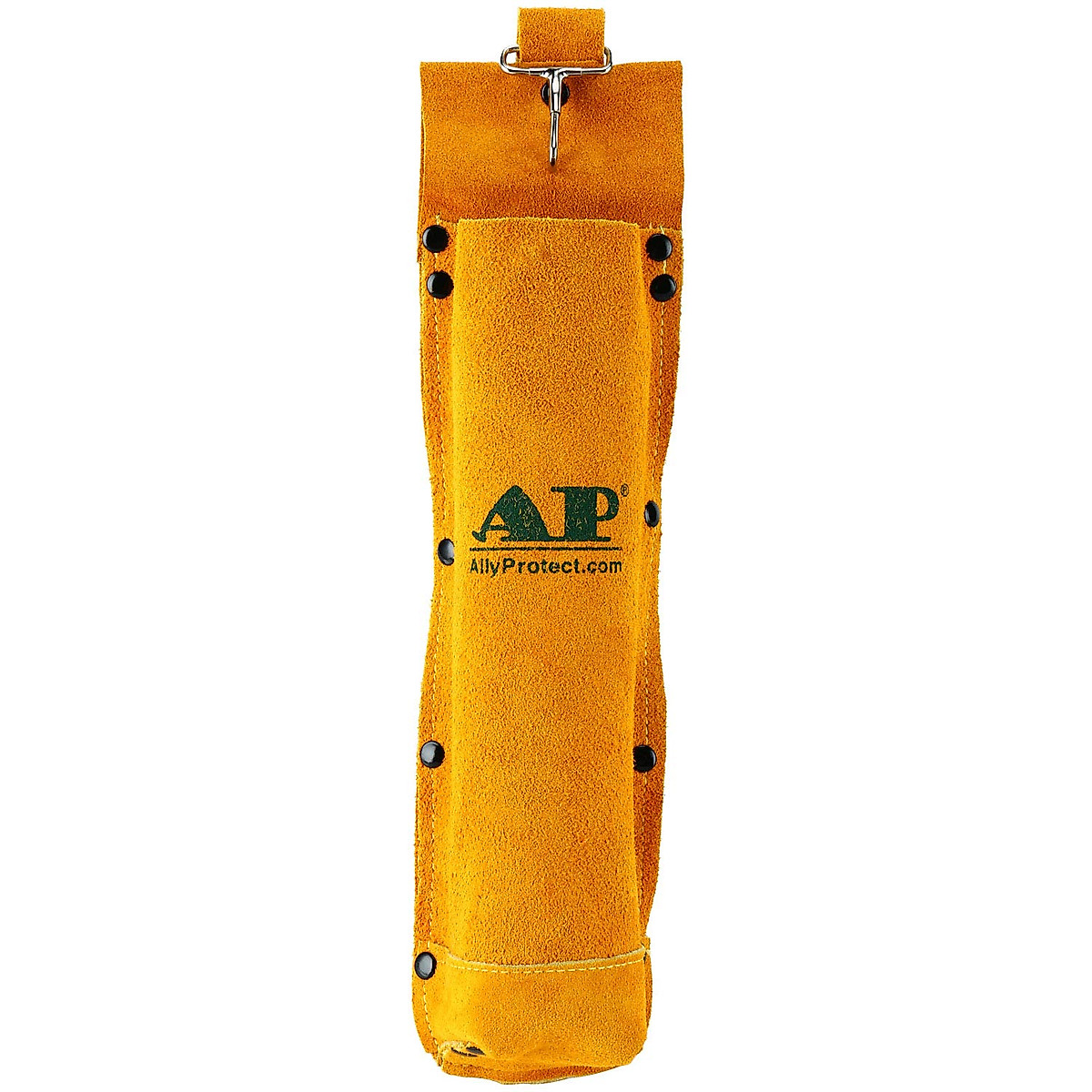 AP AllyProtect.com Flame Retardant split cowhide leather electrodes/welding rod bag (Golden)