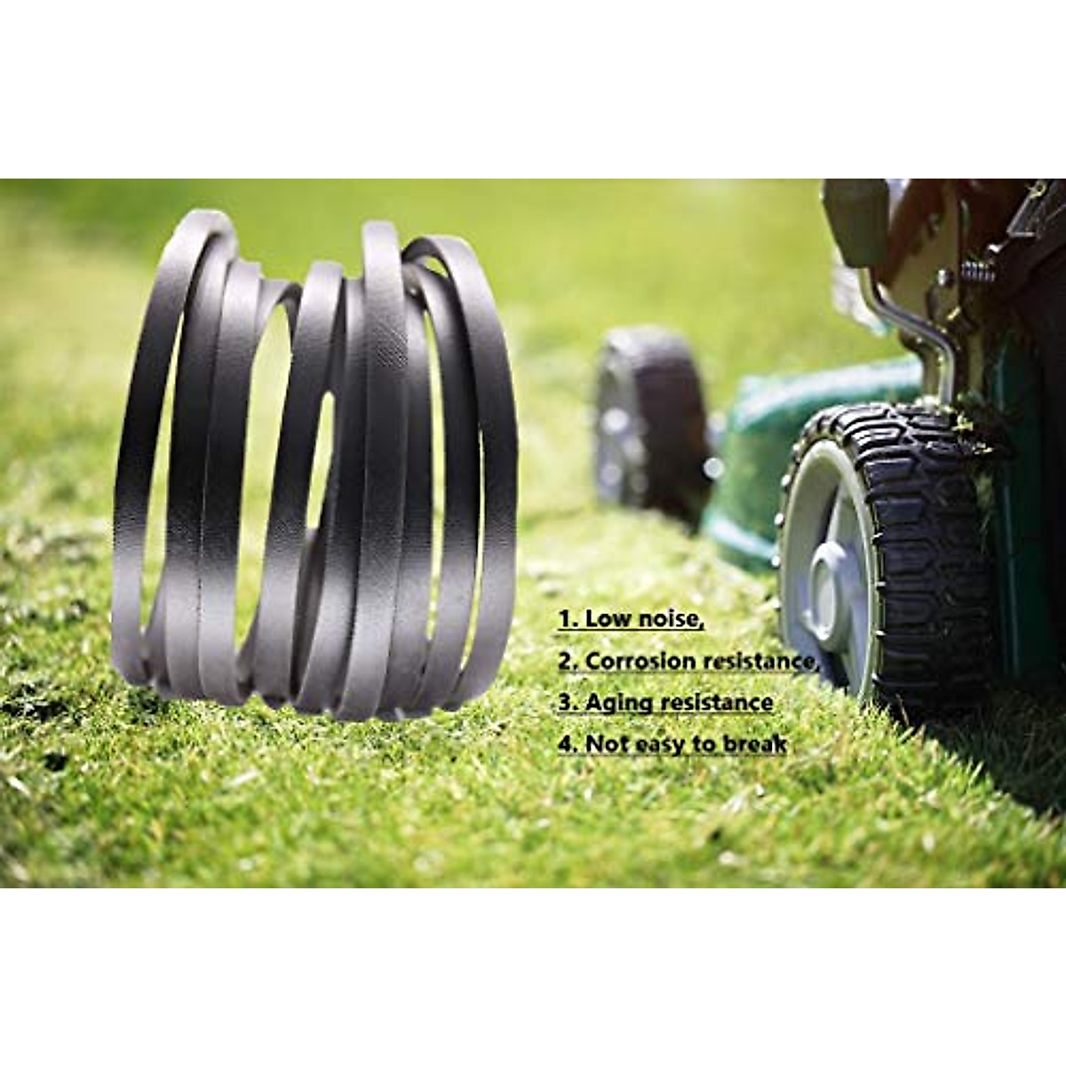 Replacement Belt 5/8"x 30" for Dayco L530 Gates 6930 Goodyear 85300 Hayter235015,C22-8867-00 MTD 754-0249,954-0249 B27 Snapper 1-0532 Toro 271-44,5-0934 Troy-Bilt 1108539,1109539,954-0249