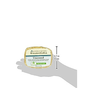 Clearly Natural Glycerine Bar Soap Unscented - 4 oz 4 Pack