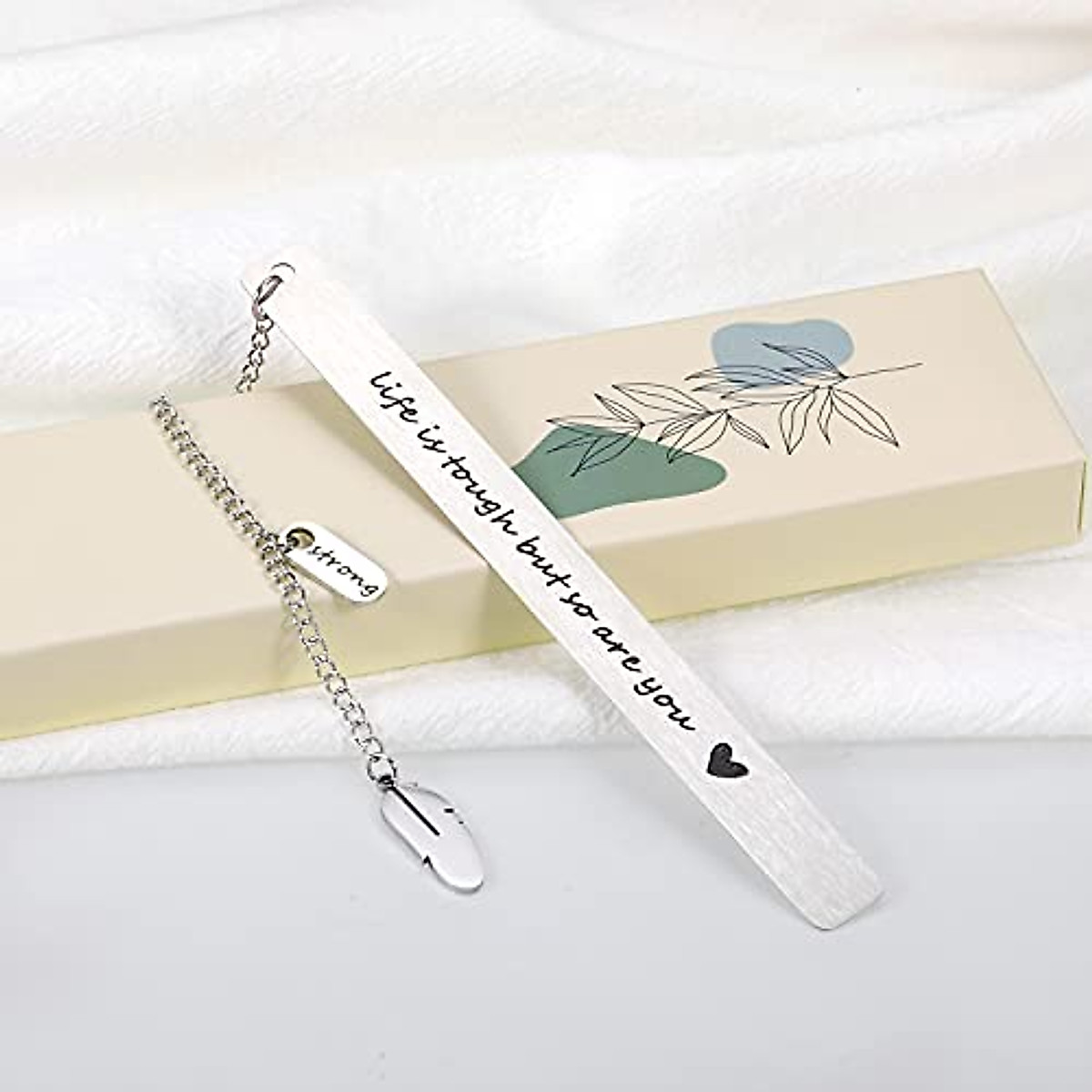 Inspirational Bookmark Gifts for Women Men, Christmas Gift for Son Daughter, Birthday Gift for Best Friend, Graduation Gift for Her Him Boy Girl, Retirement Anniversary Present for Coworker Book Lover