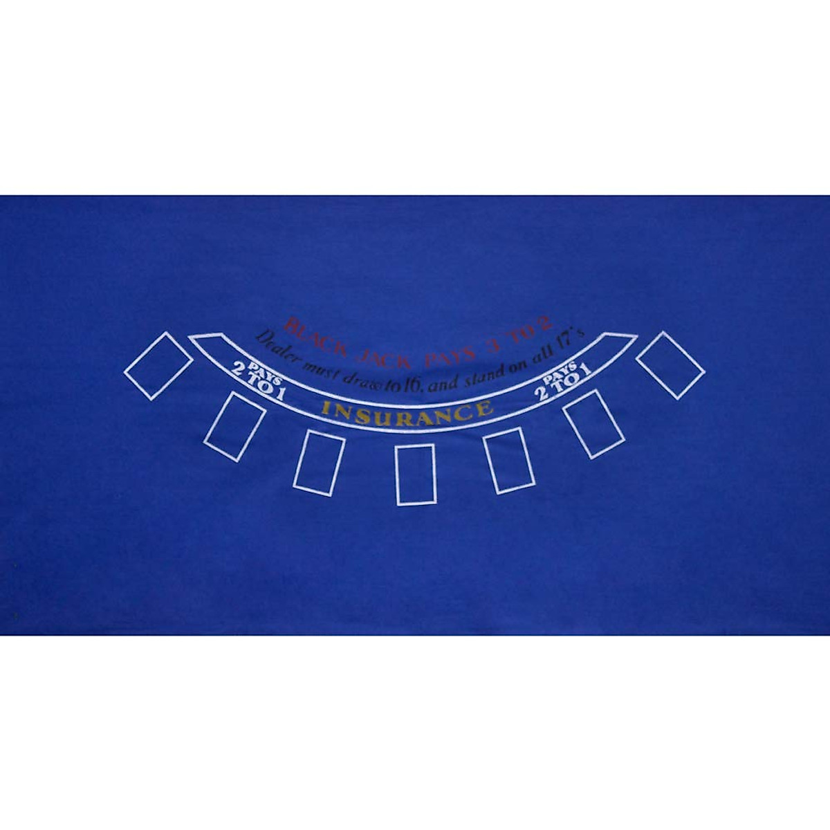 Blackjack Game Combo Set with Blackjack Layout Felt, 6-Deck Automatic Card Shuffler, 6-Deck Dealer Shoe and Discard Holder Tray, 5 Cut Cards. - Great for Family, Casino Game Night