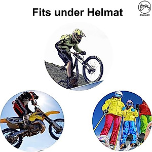 BISMAADH 4 Pack Bamboo Cotton Polka Dot Printed Patka Durag Headcover Skull Cap (Black + Blue + Red + White)