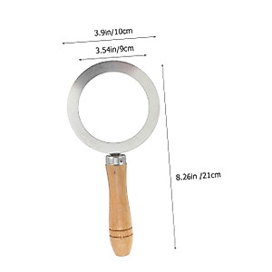 SHOWERORO 2pcs Milk Tea Baking Rings Espresso Stainless Steel Coffee Cup Espresso Tool Baking Cup Rim Ramekin Cup Tool Seal Ring Gasket Cup Rim Cover Gasket for Cup Rim Baking Cup Ring