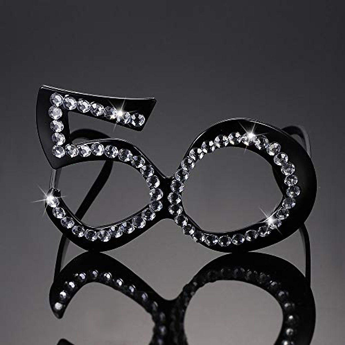 KKBES Happy Birthday Glasses 50th Birthday Party Eyeglasses Birthday Party Props 50th Anniversary Party Glasses Farty Favors