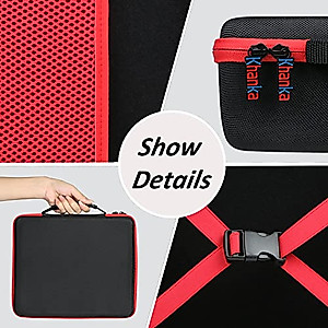 Khanka Hard Storage Case Replacement for Milwaukee 2866-20 M18 FUEL Drywall Screw Gun and 49-20-0001 Drywall Gun Collated Magazine Attachment, Case Only