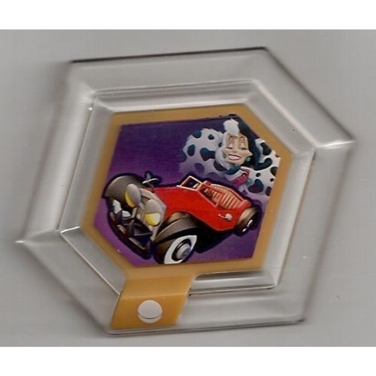 Disney Infinity Series 3 Power Disc Cruella De Ville's Car (from 101 Dalmatians)