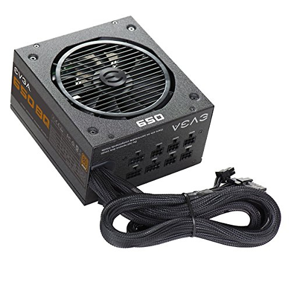 EVGA 650 Bq, 80+ Bronze 650W, Semi Modular, 5 Year Warranty, Includes Free Power On Self Tester, Power Supply 110-BQ-0650-V1