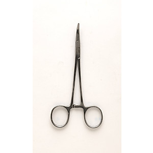 P-Line Bent Nose Stainless Steel Hemostat (5-Inch)