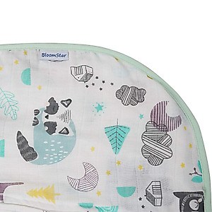 Toddler Sleeping Sack Muslin Cotton Lightweight Wearable Blanket Thin Summer Sleeping Bag Baby Sleeveless Sleep Sacks 0.5 Tog Boy Soft 6-12 Months Girl Infant Sleep Bag 12-18 Months Toddler 2T