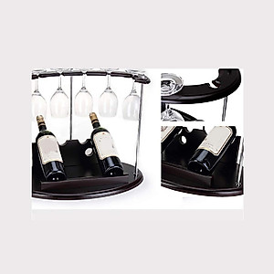 Wine Holder Wine Shelf Wine Glass Rack Upside Down Wine Bottle Rack Wine Cabinet Wine Rack Decoration Creative Wine Display Stand Wooden Small Bar Storage