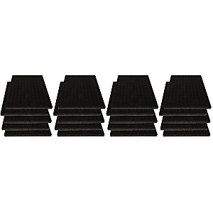 LIFKOME Black Velvet Ring Insert Display Jewelry Storage Box Foam Holder Organizer Ring Organizer for Jewelry Display Trays Jewelry Display Trays Jewelry Display Pad Tray 20pcs