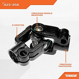 Dorman 425-358 Steering Shaft Universal Joint Compatible with Select Ford / Mazda / Mercury Models