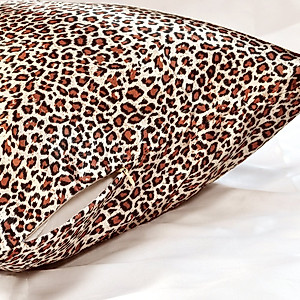 TAOSON Silky Soft Satin Solid Cushion Cover Pillow Cover Pillowcase Pillow Sofa Throw with Hidden Zipper Closure Only Cover 18x18 Inch 45x45cm-White