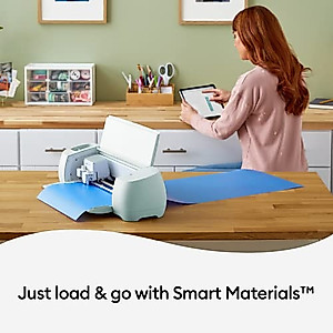 Cricut Explore 3 - 2X Faster DIY Cutting Machine for all Crafts, Matless Cutting with Smart Materials, Cuts 100+ Materials, Bluetooth Connectivity, Compatible with iOS, Android, Windows & Mac