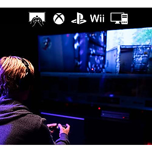 Hipshotdot PRO Color and Brightness Control Dot LED Aim Assist Mod for Gaming TV Compatible with Xbox, Playstation, Nintendo and PC - Works with All Shooter Video Games and FPS or TPS (Hipshotdot PRO)