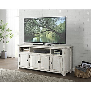 Martin Svensson Home Nantucket 65" TV Stand, Antique White