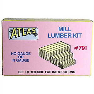 Mill Lumber HO Scale Atlas Trains