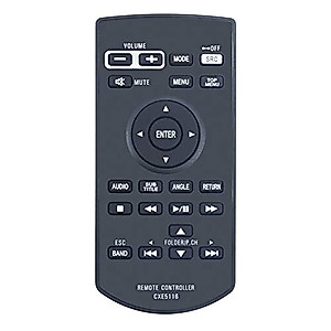 CXE5116 Replace Remote Control fit for Pioneer Car Audio System DVD RDS AV Receiver AVH X390BS AVH X391BHS AVH X4500BT AVH X4600BT AVH X2700BS AVH X2800BS AVH X3500BHS AVH-171DVD AVH-270BT AVH-271BT