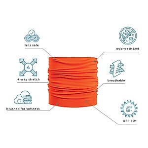 Turtle Fur Comfort Shell™ Totally Tubular™ Upper Half Blaze One Size