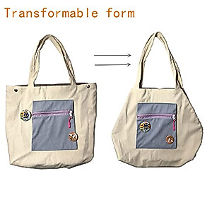 TrueLux Large Corduroy Tote Bag for Women Girls,Cute aesthetic Shoulder Crossbody Handbags Purse for Office Travel School
