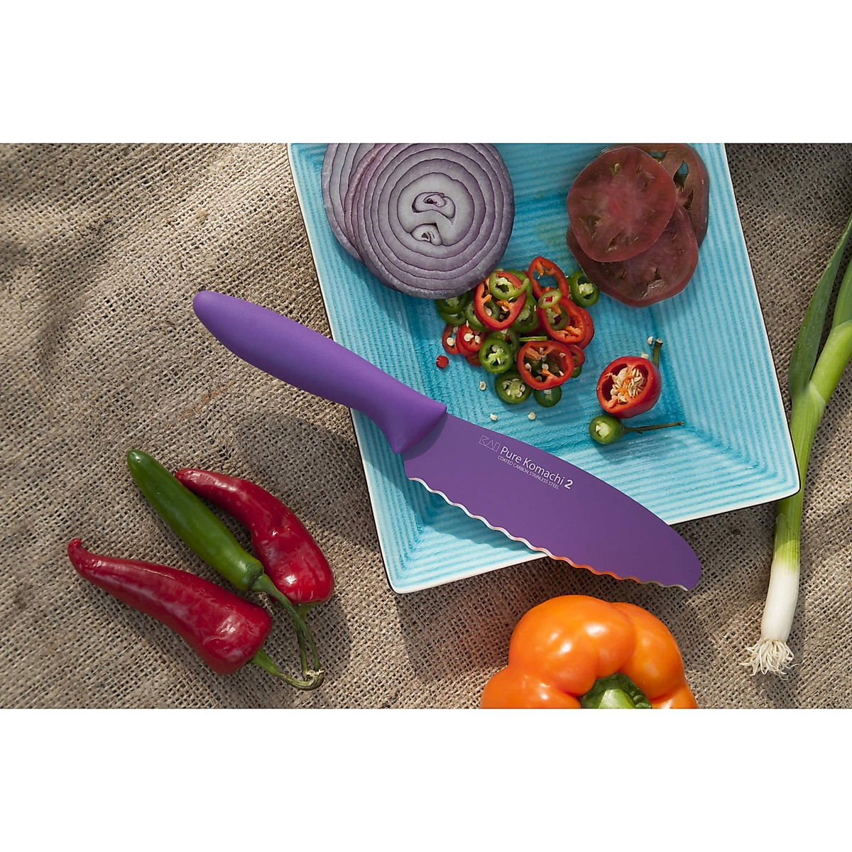 Kershaw PK 2 Bagel/Sandwich Knife (Purple 1)