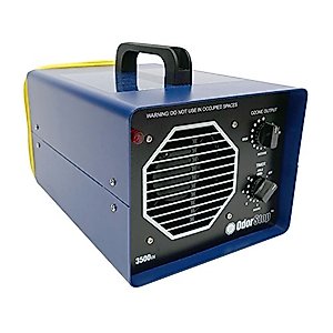 OdorStop OS3500UV-1 Professional Grade Ozone Generator Ionizer for Areas of 3500 Square Feet+, For Deodorizing Medium to Large Spaces Such as Homes and Offices (3500 sq ft + UV)