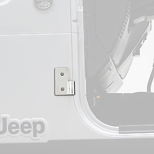 Smittybilt Lower Door Hinge Bracket (Stainless Steel) - 7407