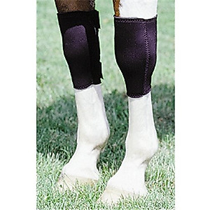 Neoprene Knee Sweat Boots Leg Protection Care Horse Barrel Racing Reining Training