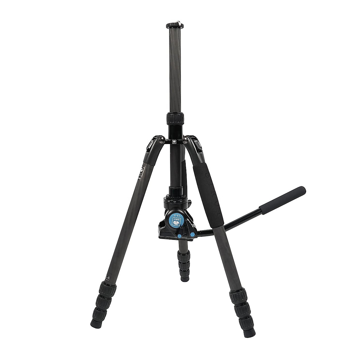 SIRUI T04S Series Carbon Fiber Tripod with VA-5 Compact Fluid Video Head (T-024SK+VA-5)
